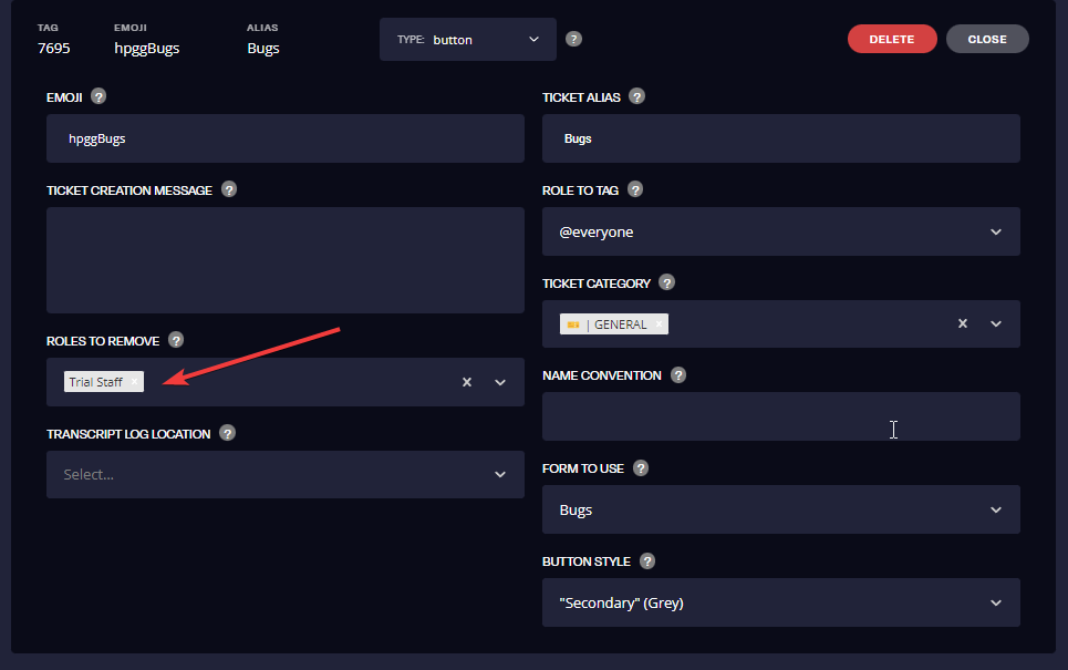 Setting up Ticket Embeds & Forms